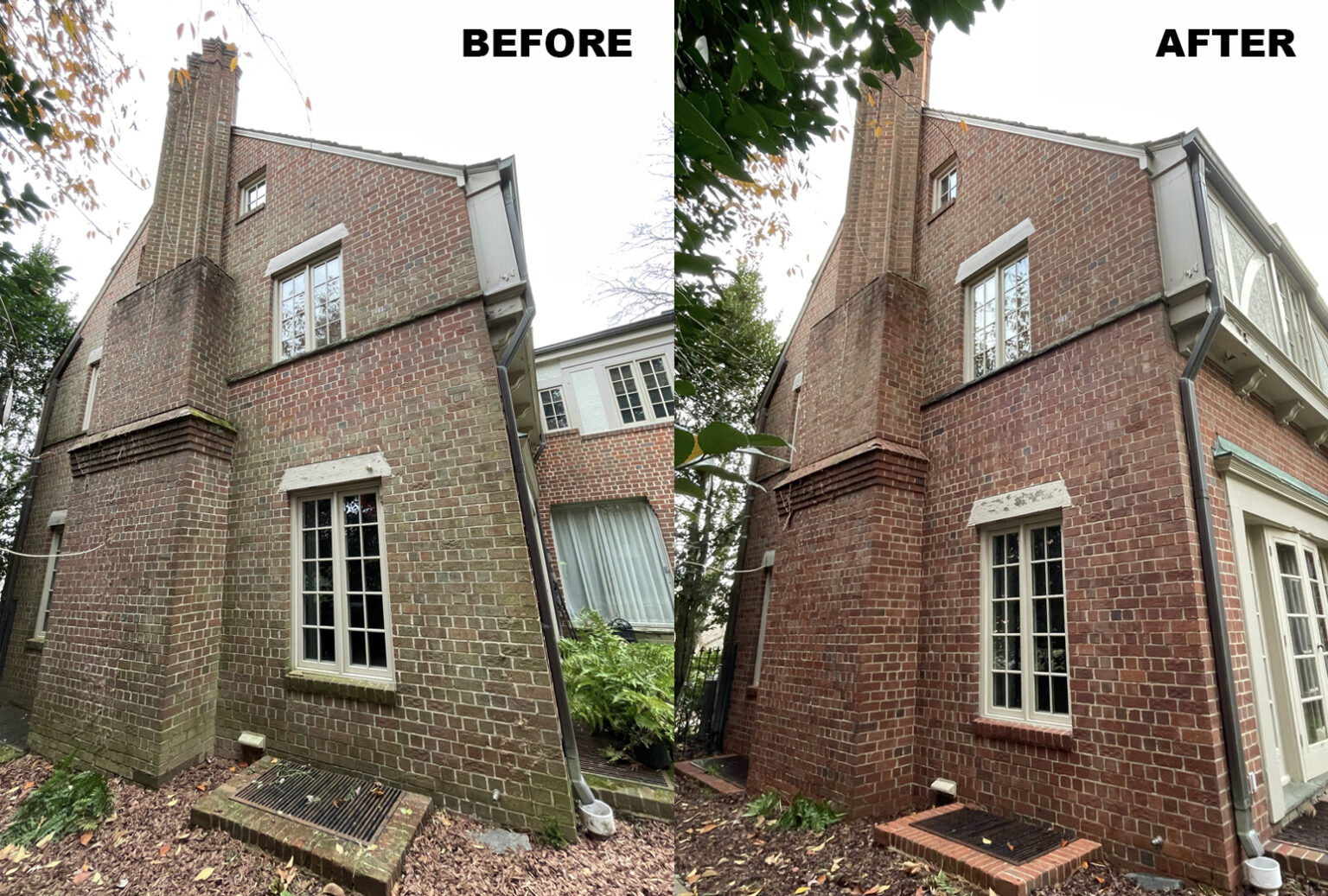 Pressure Washing Before and After Pictures | Pristine Inc.